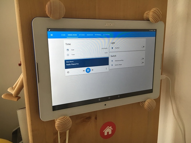 Wall mounted touchscreen - Share your Projects! - Home Assistant Community