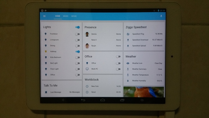 Wall mounted touchscreen - Share your Projects! - Home Assistant Community